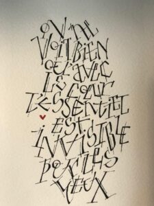 San Antonio Calligraphers' Guild – Passion for the art of beautiful ...